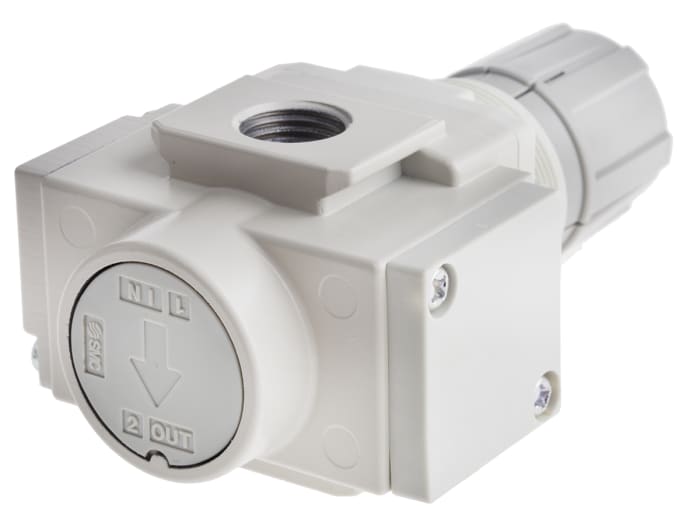 AR20K-F02-B SMC | SMC G 1/4 Pneumatic Regulator - 0.05MPa to 0.85MPa, 1/4in, 1MPa max. input ...