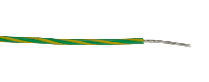 3053 GY001 Alpha Wire | Alpha Wire Hook-up Wire PVC Series Green/Yellow ...