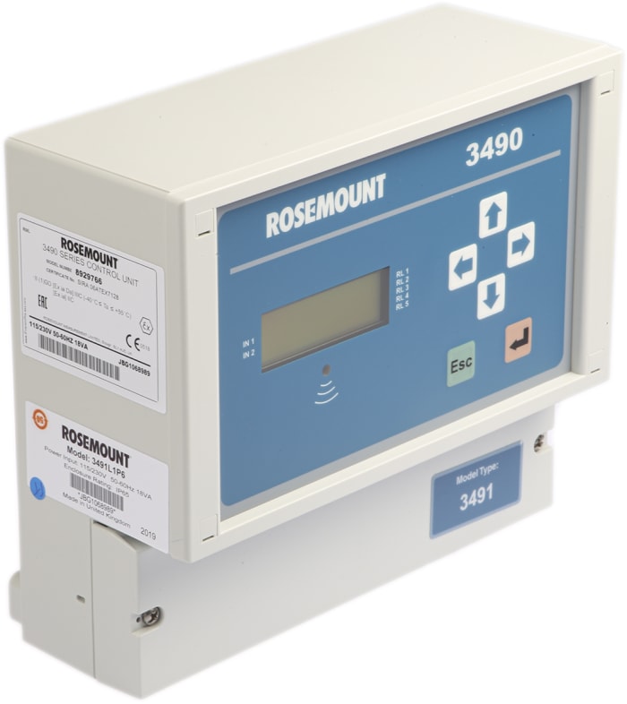 3491L1P6I1 Rosemount | Rosemount 3490 Series Level Controller - Wall ...