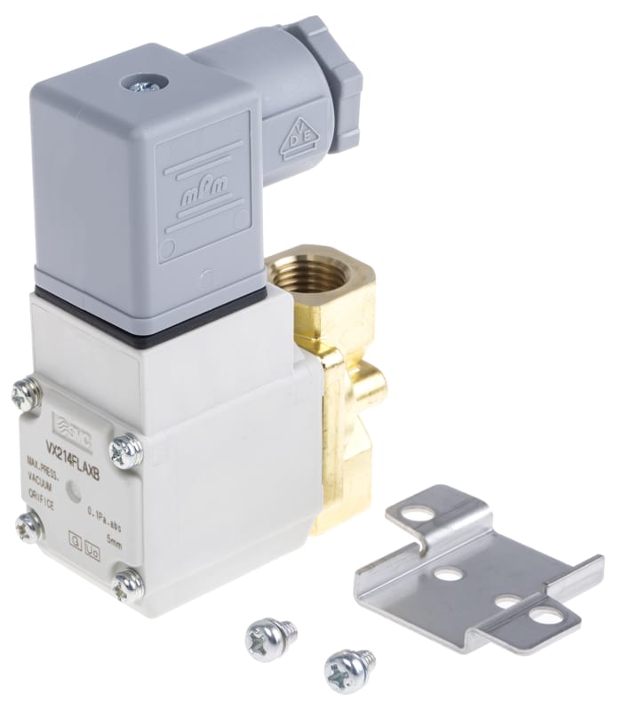 VX214FLAXB SMC | SMC 2/2 Pneumatic Solenoid Valve - Solenoid/Spring G 1 ...