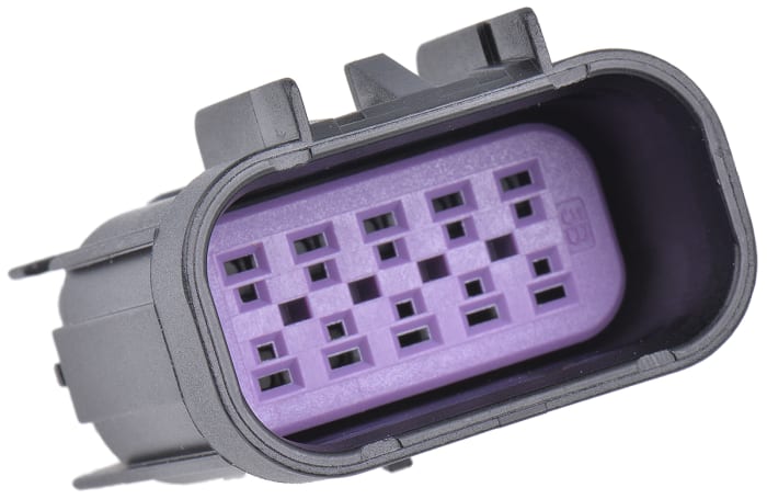 15326847 Delphi | Delphi, GT 150 Automotive Connector Plug Black Cable ...