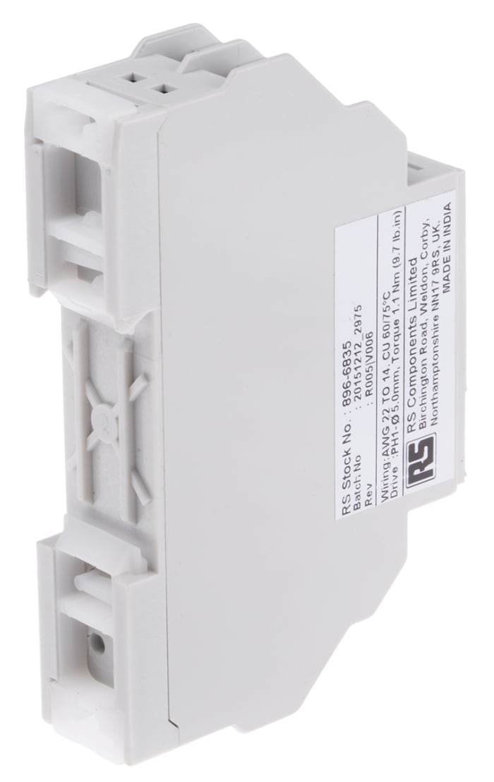 RS PRO | RS PRO DIN Rail Mount Timer Relay, 115V ac, 2-Contact, 3 → ...