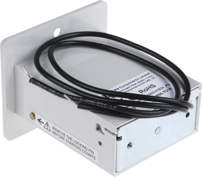 RS PRO | RS PRO Impulse Counter, 6 Digit, 10Hz, 220 V dc | 896-7018 | RS