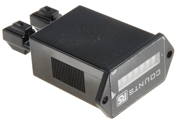 RS PRO | RS PRO Impulse Counter, 7 Digit, 10Hz, 12 V dc | 896-7049 | RS