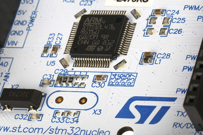 NUCLEO-L476RG STMicroelectronics | STMicroelectronics STM32 Nucleo-64 MCU Development Board ...