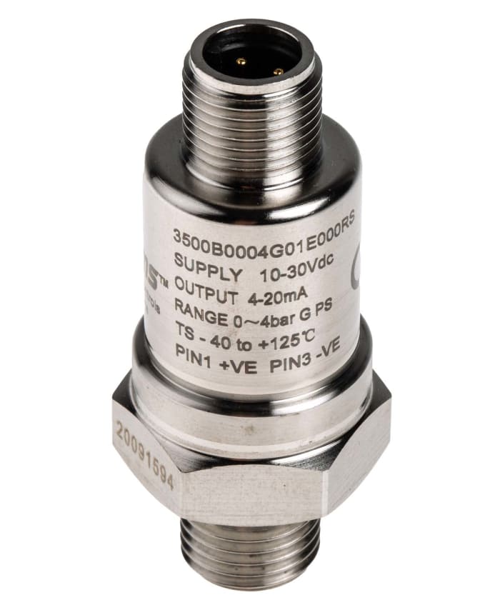 3500B0004G01E000 Gems Sensors | Sensor de presión manométrica Gems Sensors → 4bar, G1/4, 10 → 30 ...