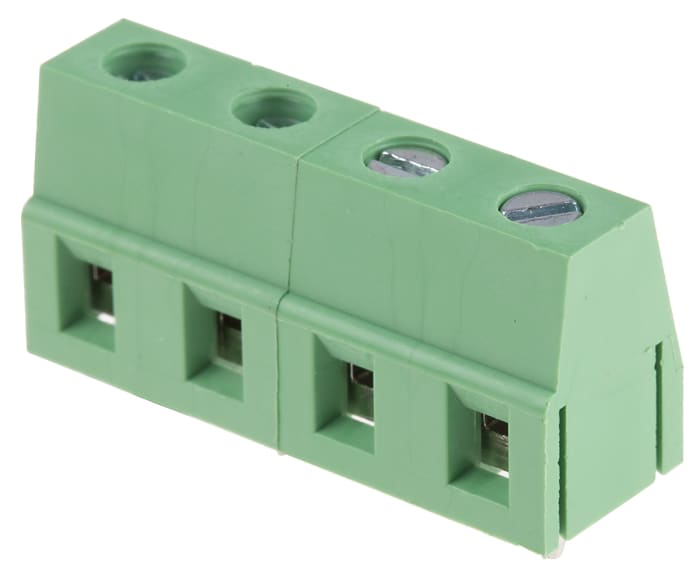 RS PRO | RS PRO PCB Terminal Block, 4-Contact, 7.5mm Pitch, Through ...