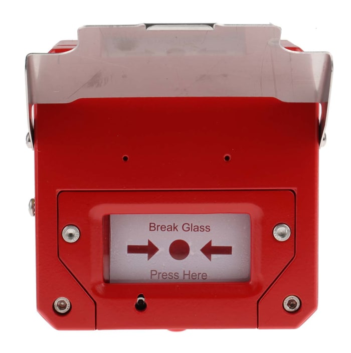 CP135SNNYNFATRD Moflash | Moflash CP135 Series Red Break Glass Call ...