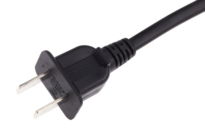 RS PRO | RS PRO Straight IEC C17 Socket to Straight Type A Chinese Plug ...