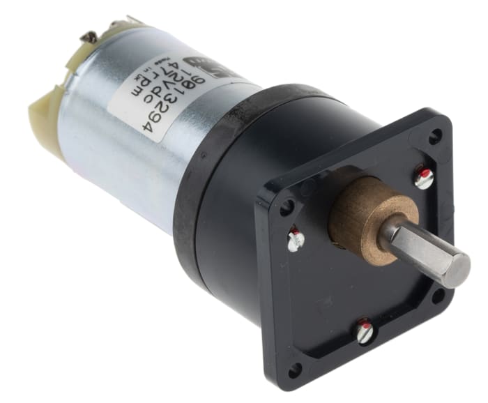 RS PRO | RS PRO Brushed Geared DC Geared Motor, 12 V dc, 30 Ncm, 47 rpm ...