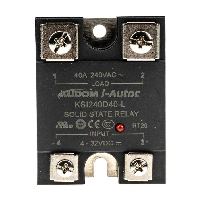 KSI240D40-L i-Autoc | i-Autoc KSI Series Solid State Relay, 40 A Load ...