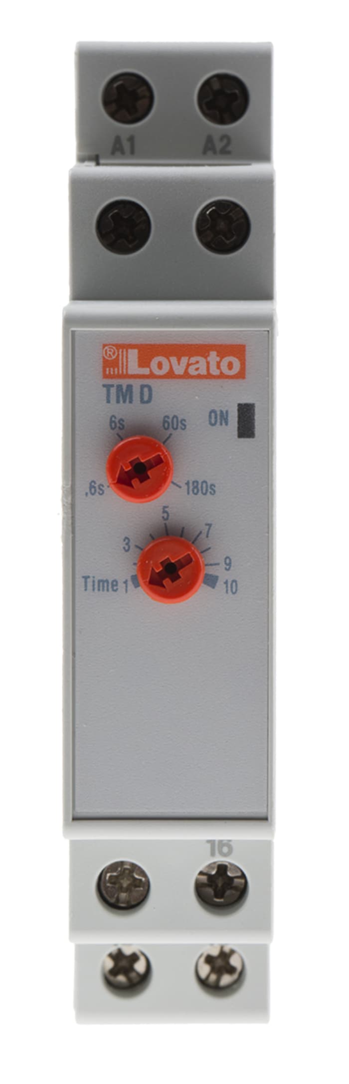 TMD Lovato | Lovato DIN Rail Mount Timer Relay, 24 → 240V ac/dc, 2 ...