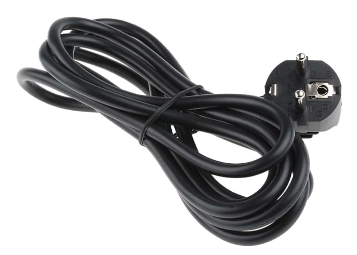 RS PRO | RS PRO Unterminated Type F German Plug Power Cord, 2.5m | 909 ...