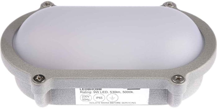 LEDBHO9WN Timeguard | Timeguard Oval LED Bulkhead Light, 7 W, 230 V ac ...