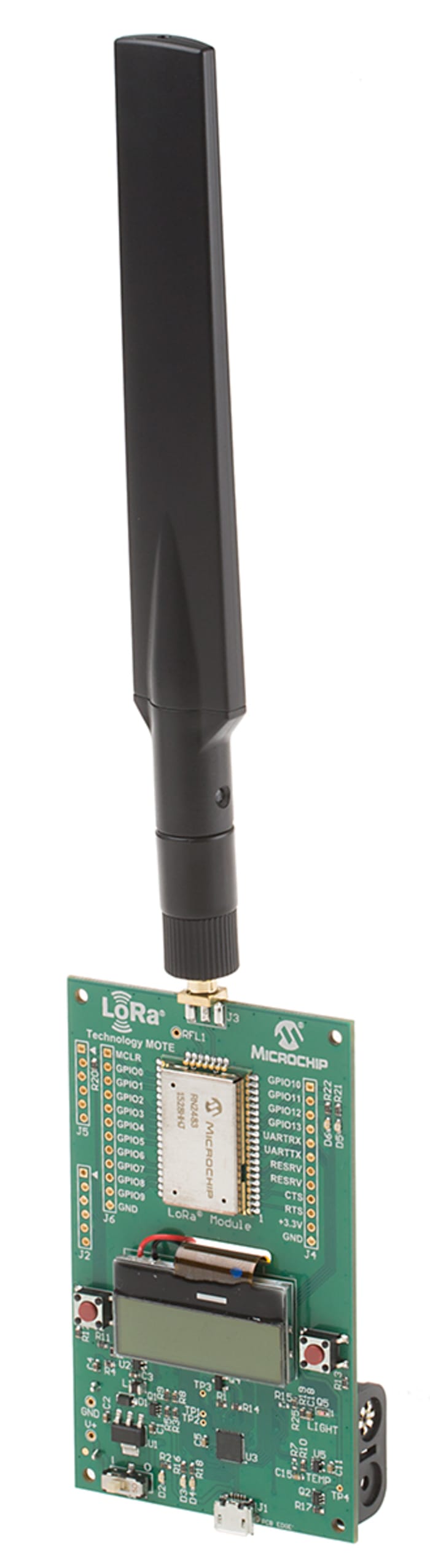 DM164138 Microchip | Microchip LoRa Mote RN2483 LoRa Development Board ...