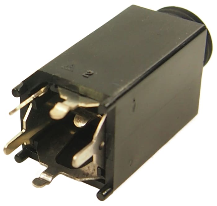 RS PRO | RS PRO Jack Connector 6.35 mm PCB Female 3 Stereo, 5A Solder ...