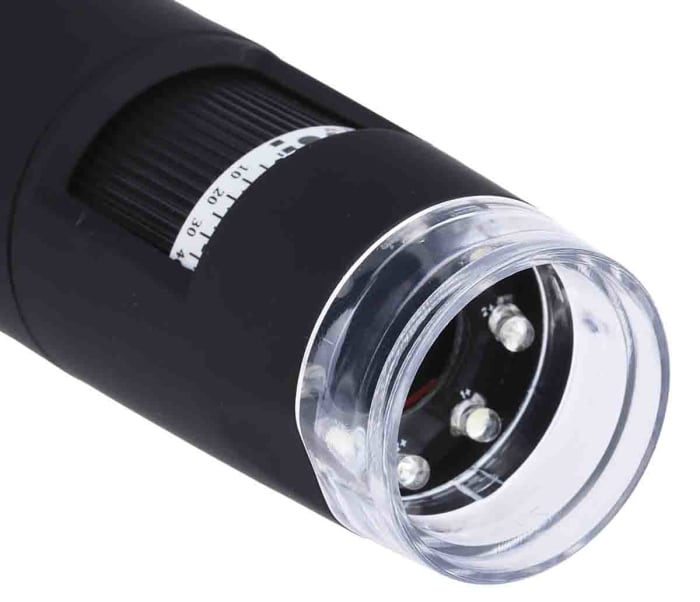 RS PRO | RS PRO USB Wifi Microscope, 1280 x 1024 pixels, 50 → 200X ...