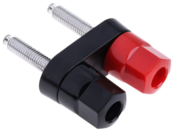 269-RB Abbatron | Abbatron 30A, Black, Red Binding Post With Brass ...