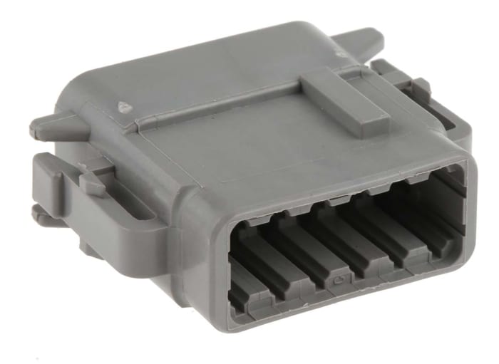 DTM06-12SA Deutsch | Conector de automoción Deutsch DTM Macho de 12 vías en 2 filas, 7.5A | 915 ...