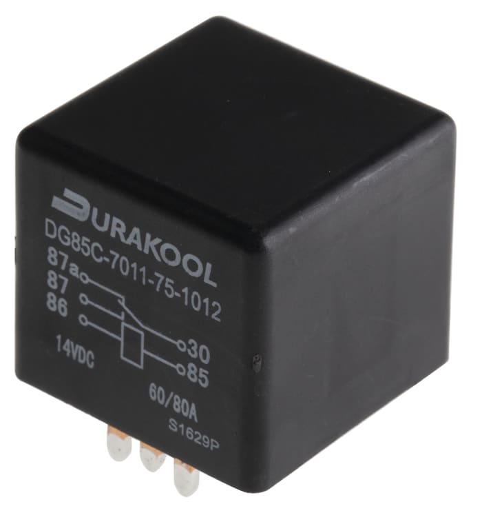 DG85C-7011-75-1012 Durakool | Durakool PCB Mount Power Relay, 12V dc ...