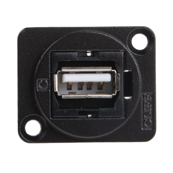 RS PRO | RS PRO Straight, Panel Female- 1 Port Type USB Type A to A USB ...