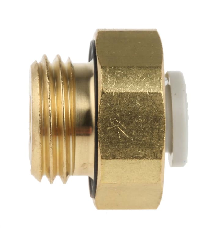 KQ2H06-G02A SMC | SMC KQ2 Series Straight Threaded Adaptor, G 1/4 Male to Push In 6 mm, Threaded ...