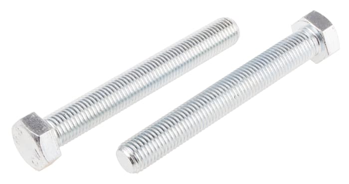 RS PRO | RS PRO Bright Zinc Plated Steel, Hex Bolt, M20 x 150.0mm | 917 ...