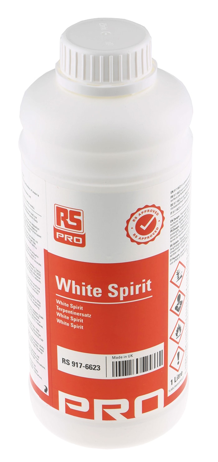 RS PRO | RS PRO White Spirit 1 L Bottle | 917-6623 | RS