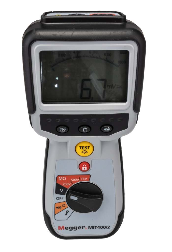 1004-731 Megger | Megger MIT400 2 İzolasyon Direnci Test Cihazı, CAT IV ...