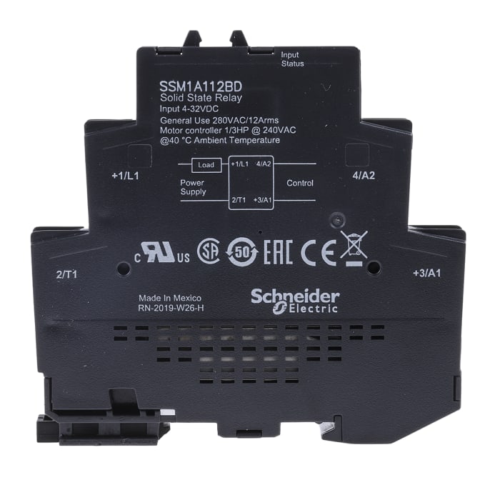 SSM1A112BD Schneider Electric | Schneider Electric Harmony Relay Series ...