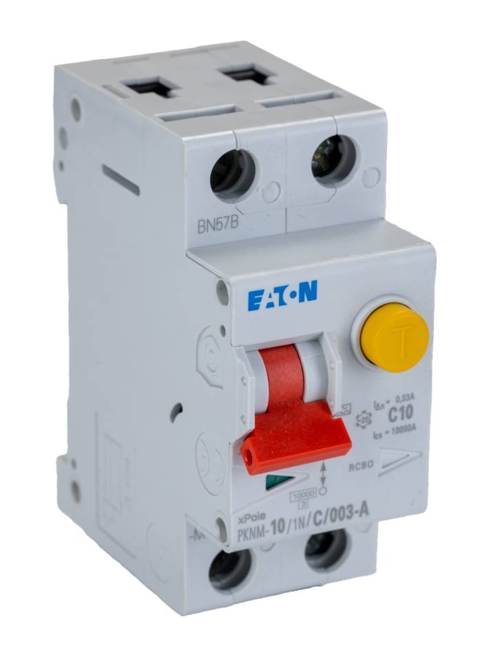 236082 PKNM-10/1N/C/003-A-MW Eaton | Eaton RCD, 10A, 2 Pole, 30mA, Type ...