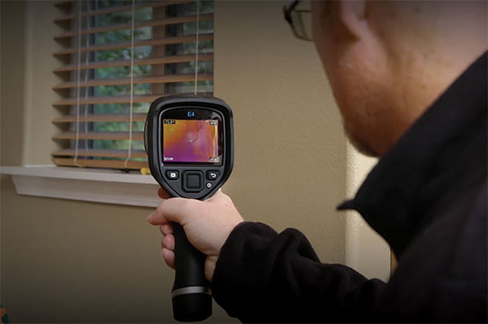 FLIR E4 FLIR | Cámara termográfica FLIR E4, -20 → +250 °C, resolución ...