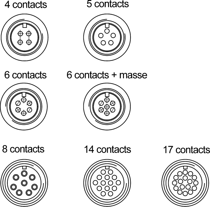 932451100 CM 02 E 14S-6 P Hirschmann | Hirschmann, CM, Silver 6 Way ...