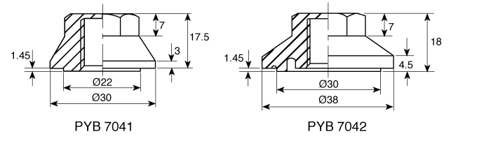 PYB7042 KEMET | KEMET Insulated Capacitor Nut for use with Electrolytic ...