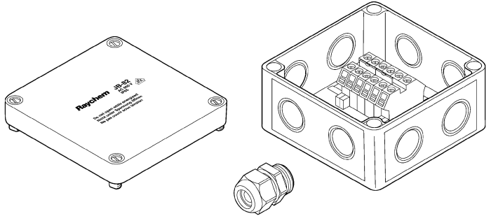 JB-82 nVent RAYCHEM | nVent RAYCHEM Trace Heating Junction Box 75 mm x ...