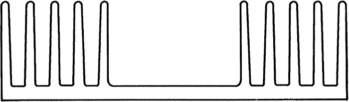 RS PRO | RS PRO Heatsink, Universal Rectangular Alu, 1.2K/W, 75 x 120 x ...