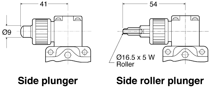 3LS1-4C Honeywell | Honeywell Plunger Limit Switch, NO/NC, IP67, SPDT, Die Cast Zinc Housing ...