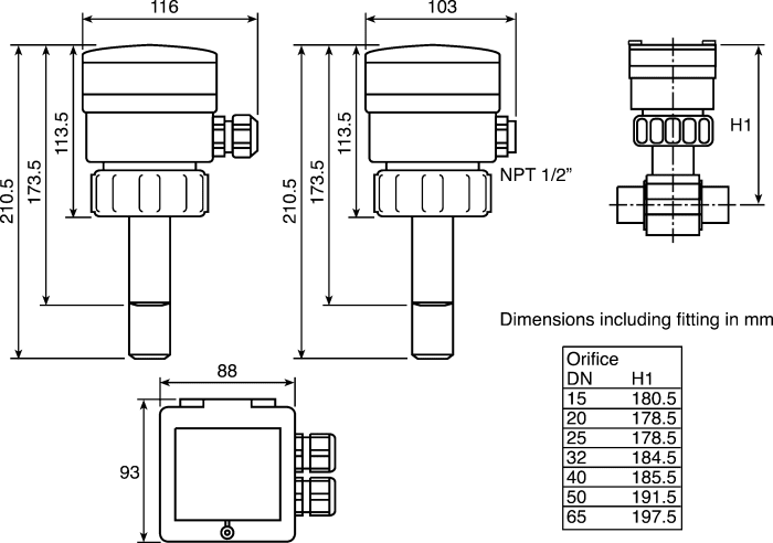 426506 Burkert | Burkert Flow Meter | 313-5553 | RS
