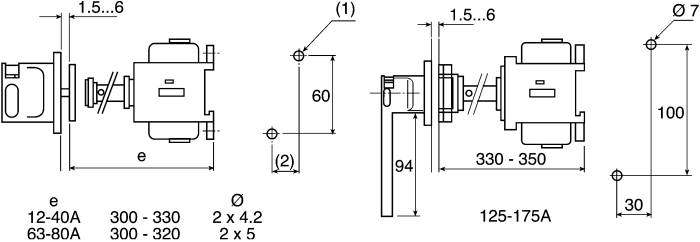 VCF3 Schneider Electric | Schneider Electric 3P Pole Panel Mount ...