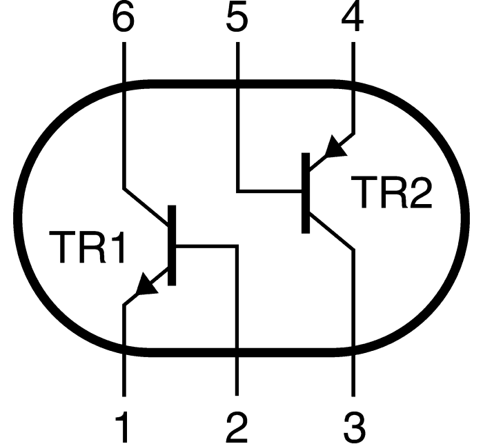 PBSS4140DPN,115 Nexperia | Nexperia PBSS4140DPN,115 Dual NPN/PNP ...