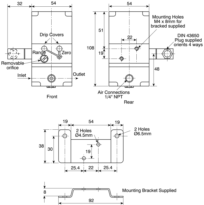 400100R Watson Smith | Watson Smith 0.85L/min NPT 1/4 Female IP ...