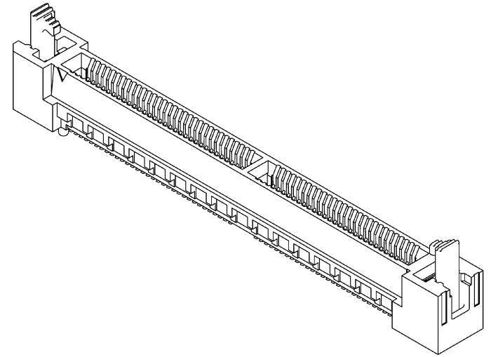 HSEC8-140-01-L-DV-A Samtec | Samtec HSEC8-DV Series Female Edge ...