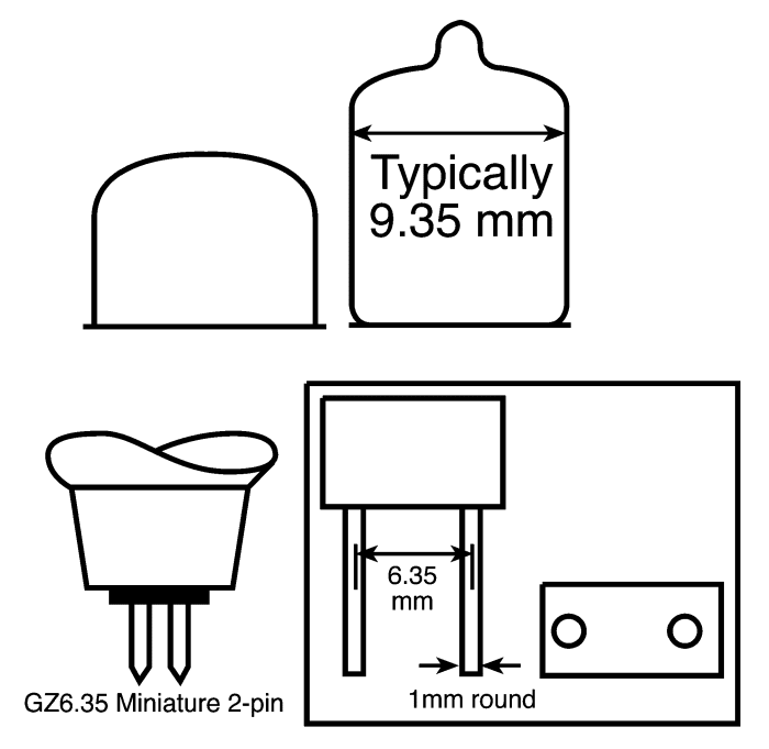 90327 Philips | Philips 150 W Halogen Projector Lamp G6.35, 24 V, 13 ...