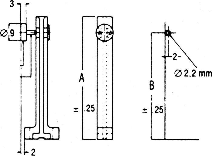 VMCG2-065-PBK Essentra | Essentra PCB Card Guide Vertical Mount 65mm ...