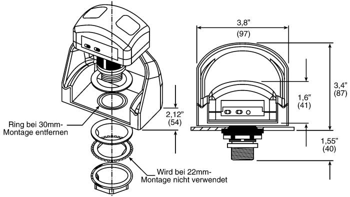 800Z-GL2Q5 Allen Bradley | Allen Bradley 1 Button Safety Two Hand ...