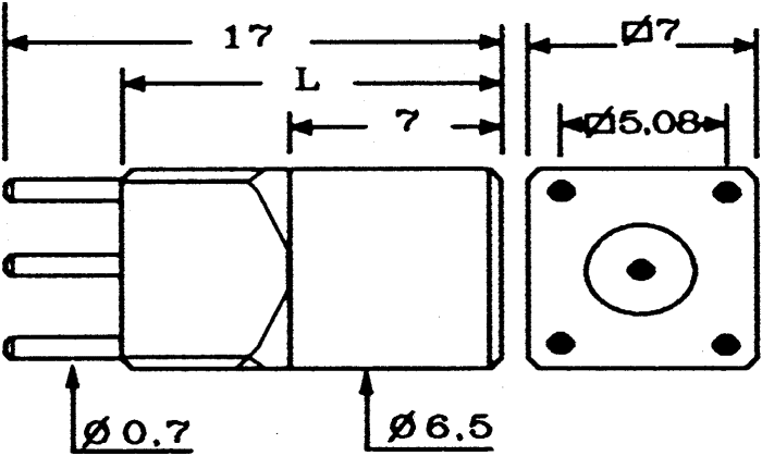 EPA.00.250.DTN Lemo | Lemo 00 S Series, jack Through Hole NIM-CAMAC CD ...