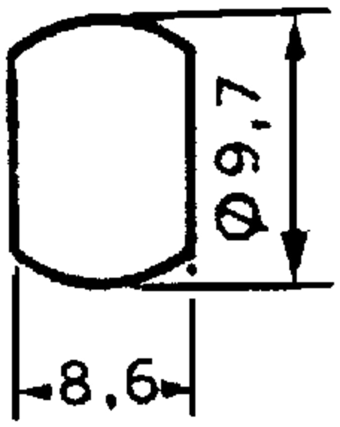 R141603000W Radiall | Radiall, Jack Panel Mount BNC Connector, 50Ω ...