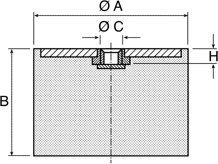 511154 Paulstra Hutchinson | Paulstra Hutchinson M6 Anti Vibration ...