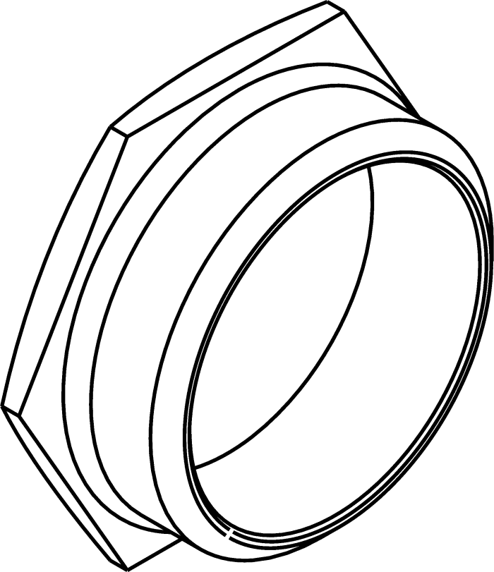19000005072 HARTING | HARTING Blanking Plug, M32, 40.4mm Diameter ...