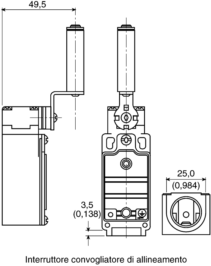 GLCB01A9A Honeywell | Honeywell GLC Series Limit Switch, NO/NC, IP66 ...